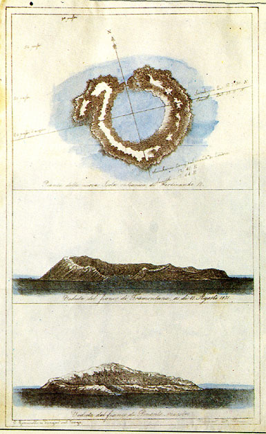 L'affascinante storia dell'Isola Ferdinandea